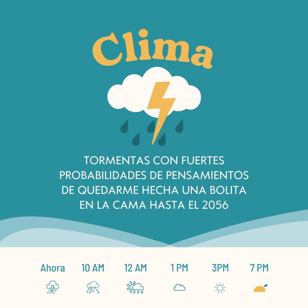 ¿Podés controlar el clima? – Proyecto Hábitos